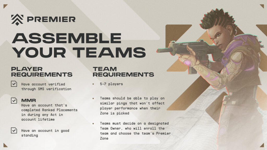 How to Create a team for Valorant Premier